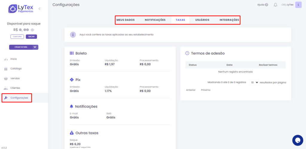 Central de Ajuda LyTex