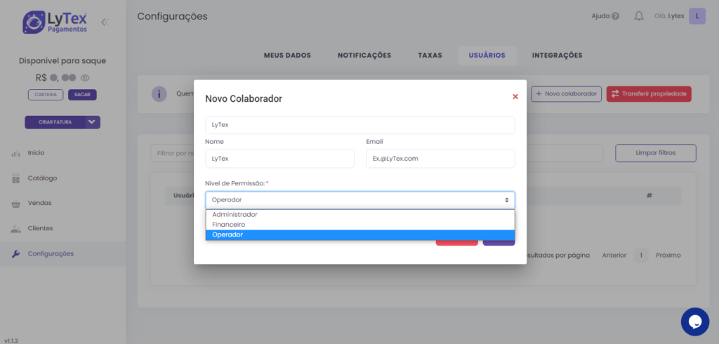 Central de Ajuda LyTex